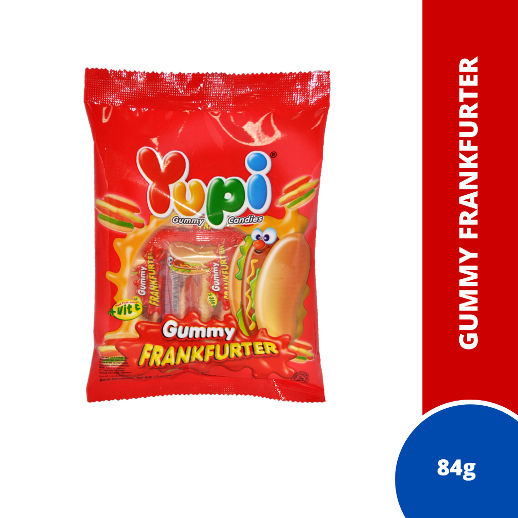 84g Yupi Brand Gummy Frankfurter Candy Halal | Shopee Malaysia