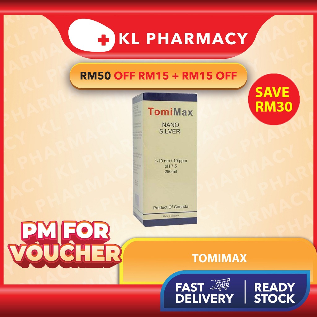TomiMax Nano Silver 250ml /60ml | Shopee Malaysia