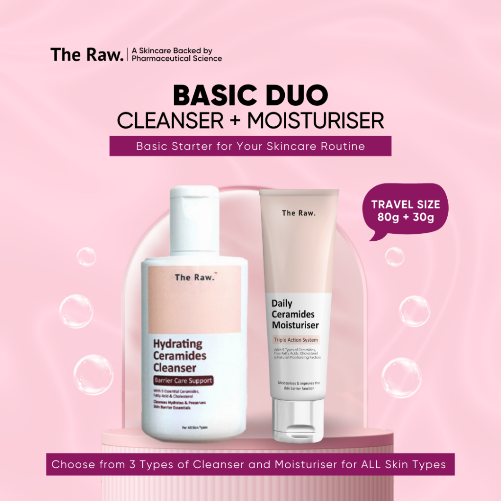 The Raw. Basic Duo Travel/Trial Size Cleanser & Moisturiser | Shopee Malaysia