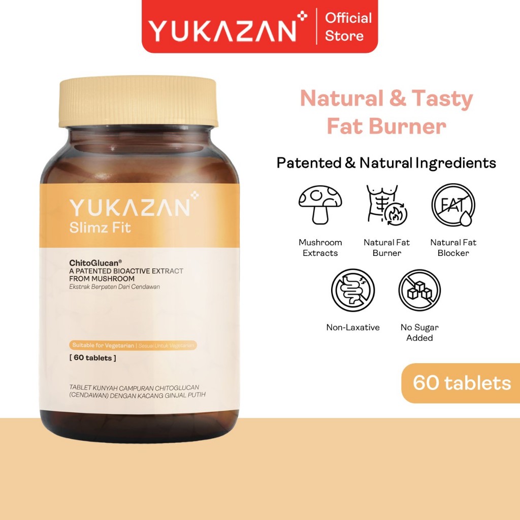 Yukazan Slimz Fit 60s Natural Fat Burner and Slimming Supplement. Stay ...