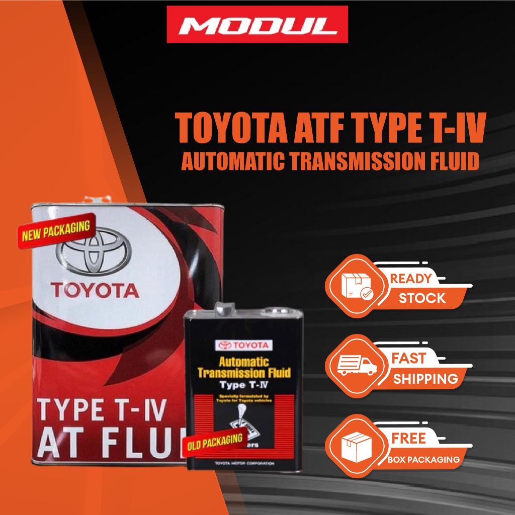 TOYOTA 100% ori ATF TYPE IV (4L) | Shopee Malaysia