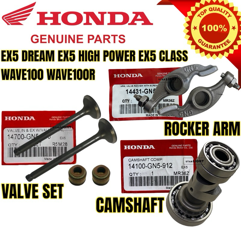 COMPLETE SET! EX5 DREAM EX5 HIGH POWER EX5 CLASS WAVE100 VALVE SEAL SET ...