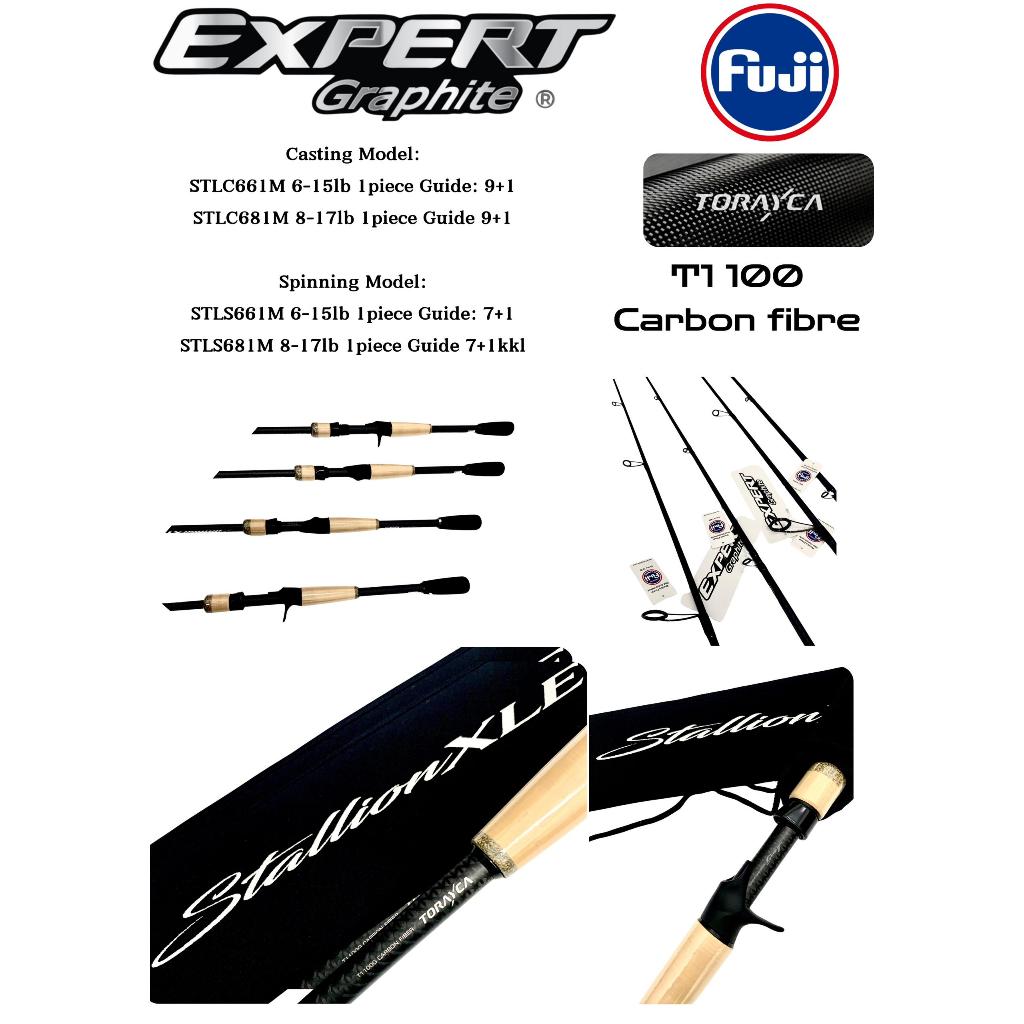 2024' EXPERT GRAPHITE STALLION XLE FISHING ROD | Shopee Malaysia