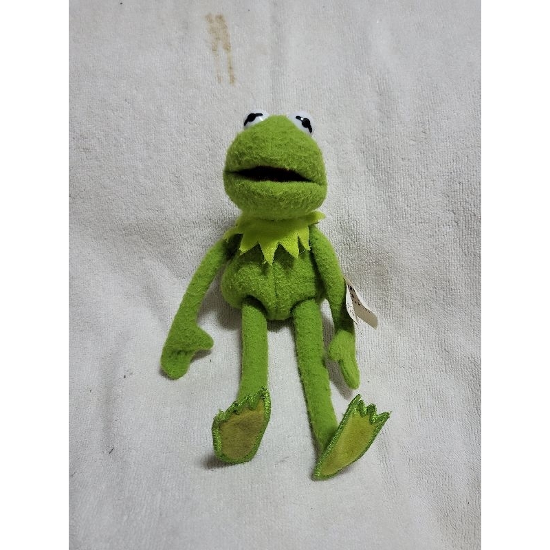 Authentic Jim Henson Sesame Street The Muppets Kermit The Frog Beanie ...