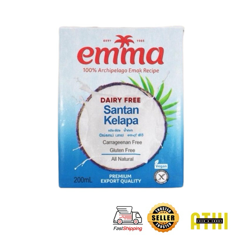 EMMA coconut milk 200ml | Shopee Malaysia
