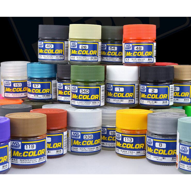 (READY STOCK) MR HOBBY MR.COLOR Lacquer Paint For Modeling C1 - C72 ...