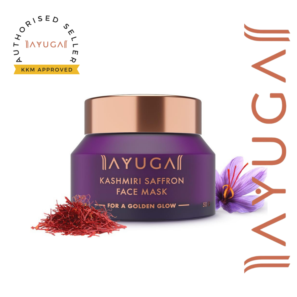 Ayuga Kashmiri Saffron Face Pack 50g | Shopee Malaysia