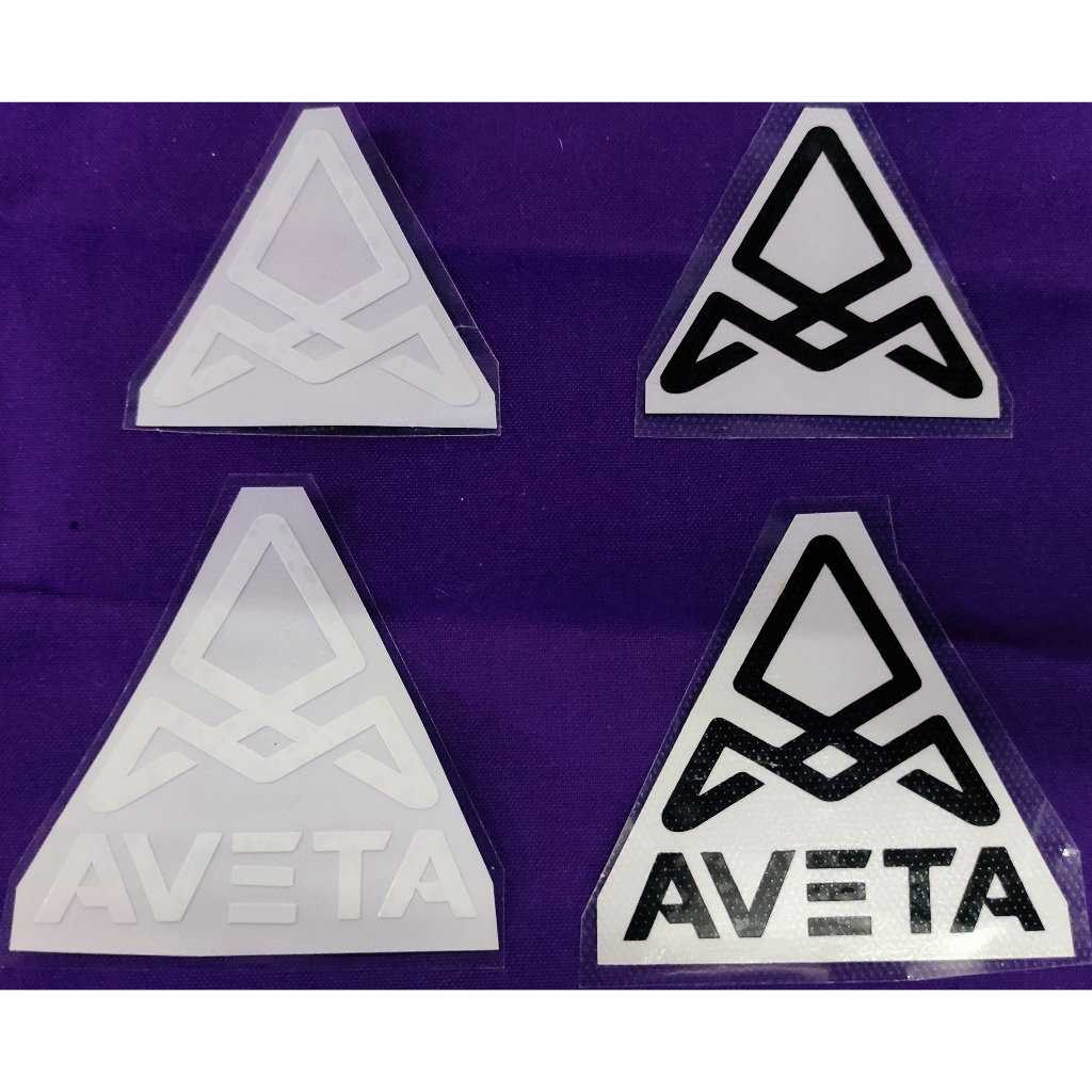 Aveta Motorcycle Logo Sticker PVC Gloss | Shopee Malaysia