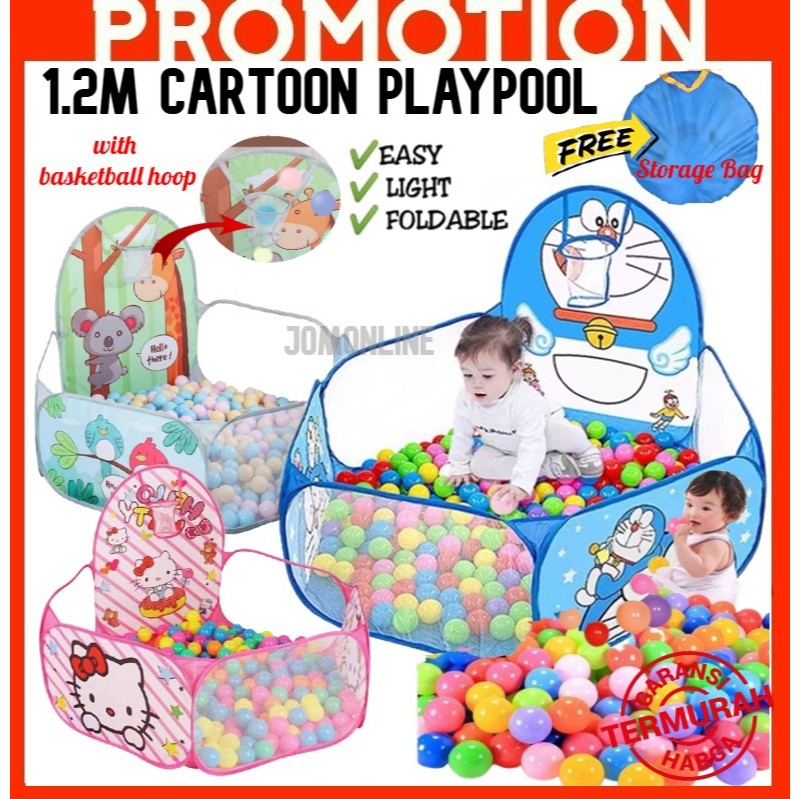 ~Dari KL~ Kolam Bola Bayi / Khemah Pop-Up Kanak Baby Ocean Ball ...