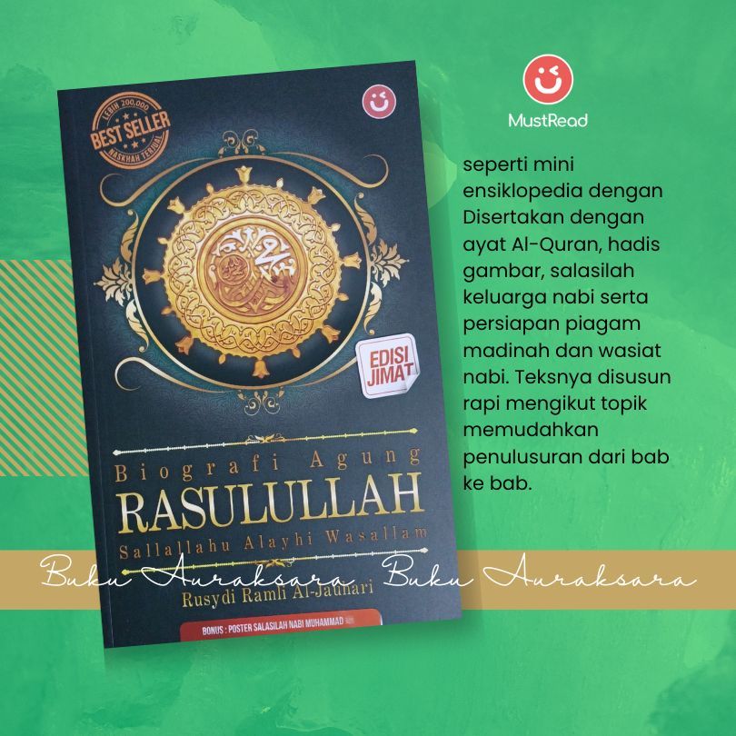 Biografi Agung Rasulullah SAW | Sirah Nabi Muhammad 🦋Auraksara MustRead ...