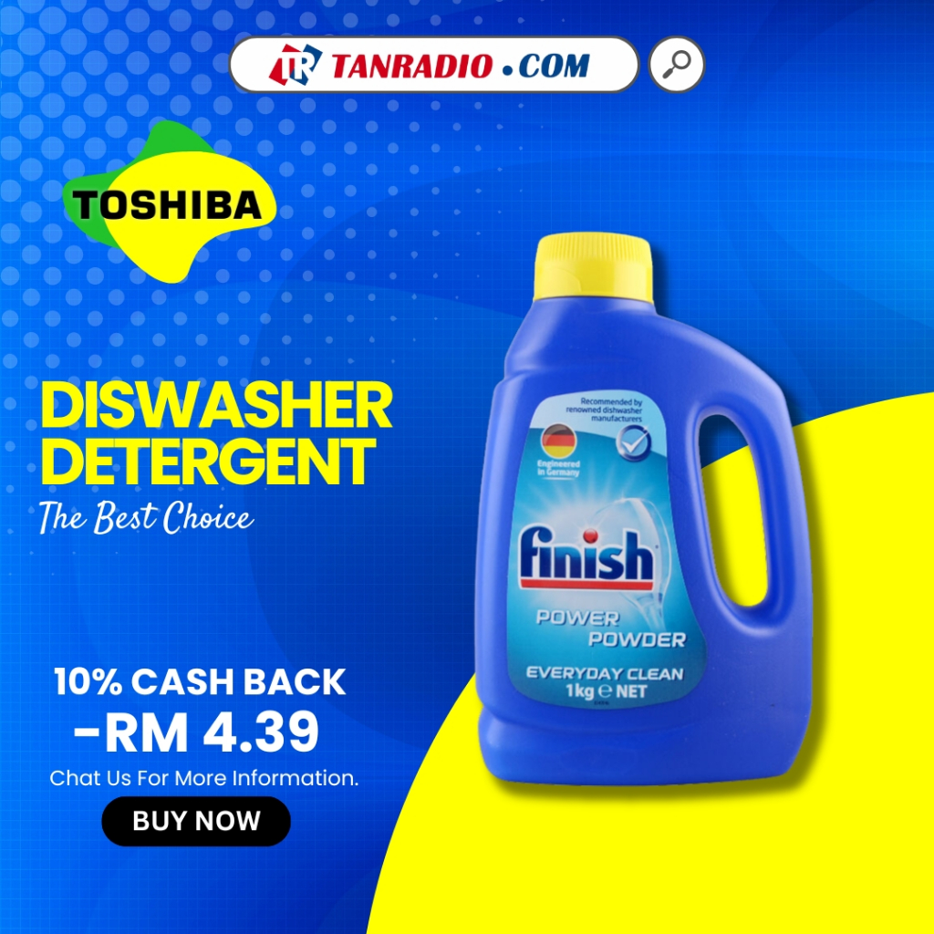 FINISH Dishwasher Detergent Powder 1Kg - GIFT-FINISH DW DETERGENT ...