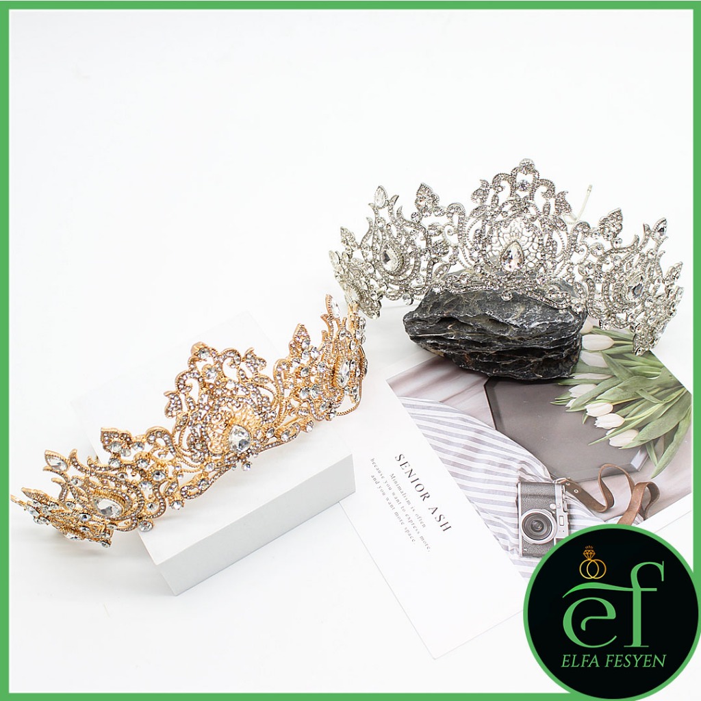 Crown Pengantin Design Simple Murah Murah(G-07) | Shopee Malaysia
