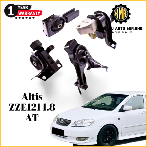 (1@Set) Toyota Altis ZZE121 1.6 ZZE122 1.8 Auto Engine Mounting Set ...