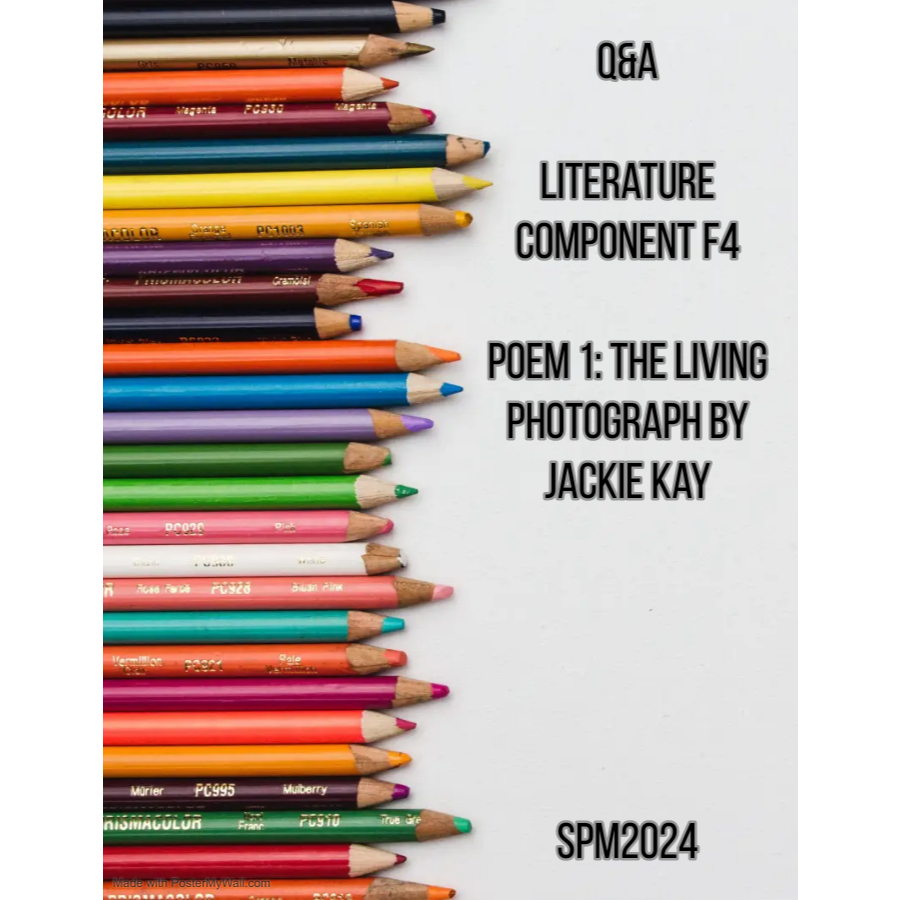 Q&A_LITERATURE COMPONENT F4_POEM 1 | Shopee Malaysia