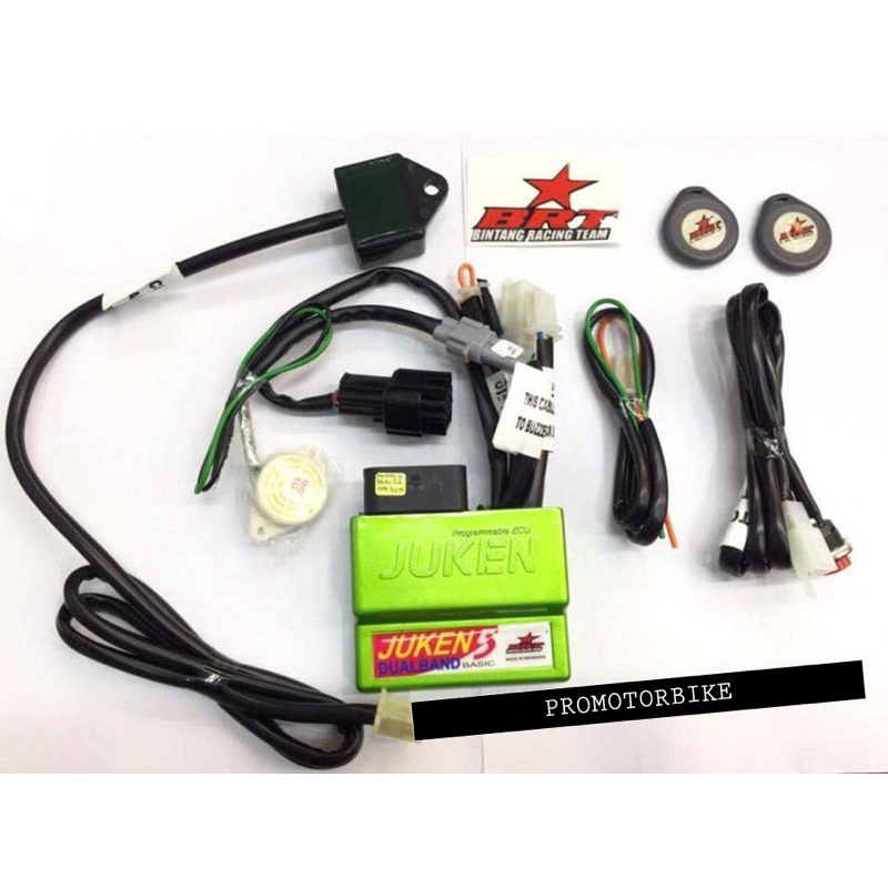 ORIGINAL BRT ECU RACING TURBO DUALBAND BASIC JUKEN 5 + QUICK ECU NMAX ...