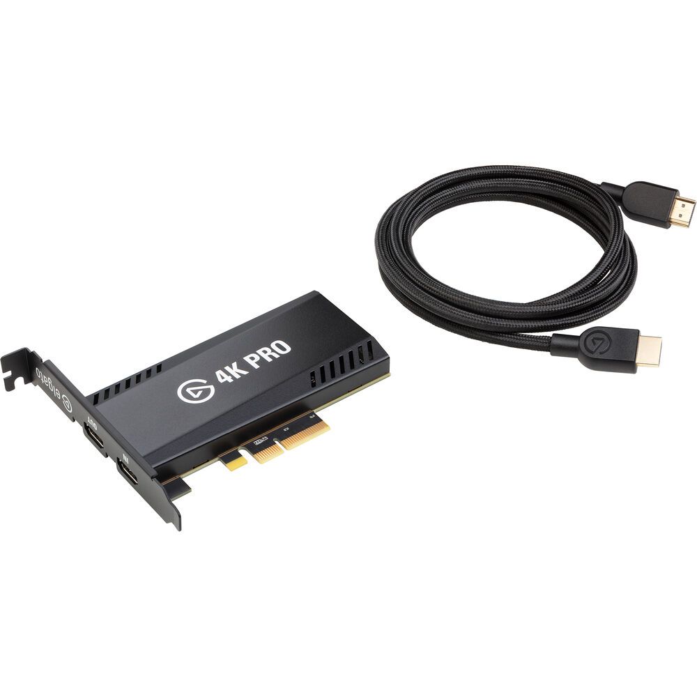 Elgato 4K PRO - Internal PCIe 4K 60fps Video Gaming Capture Card With ...