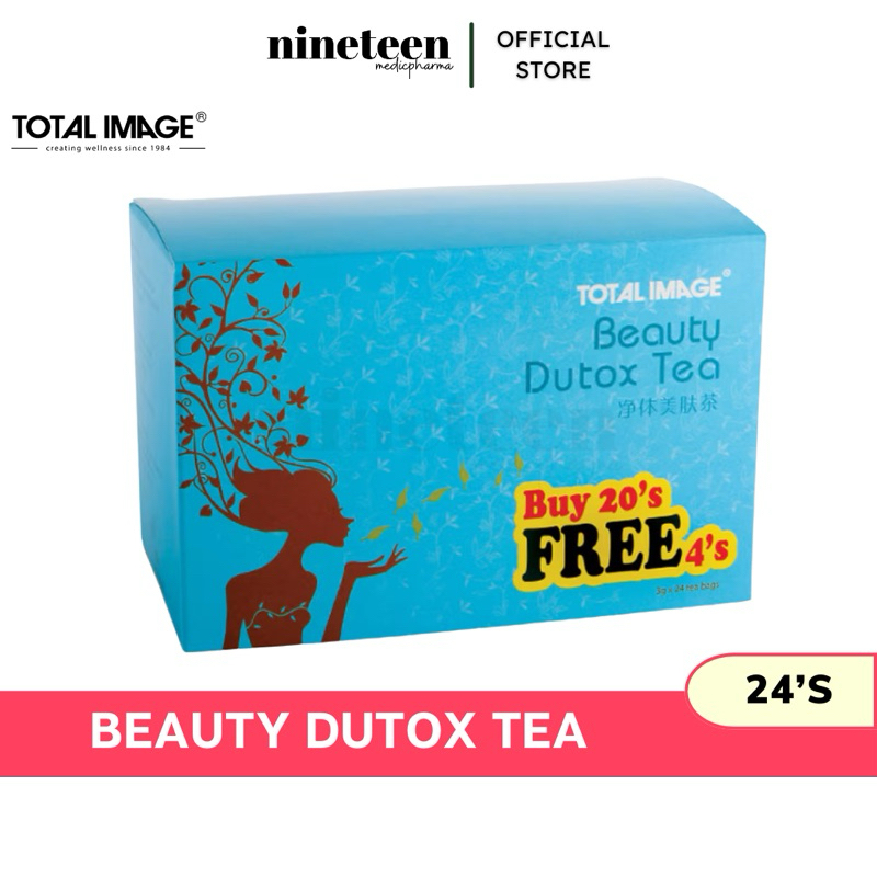TOTAL IMAGE Beauty Dutox Tea (24’s) - Natural Slimming Tea | Shopee ...