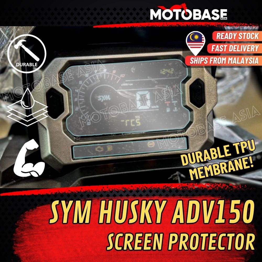 SYM Husky ADV150 Meter Screen Protector Film TPU ADV ADX 150 125 ...