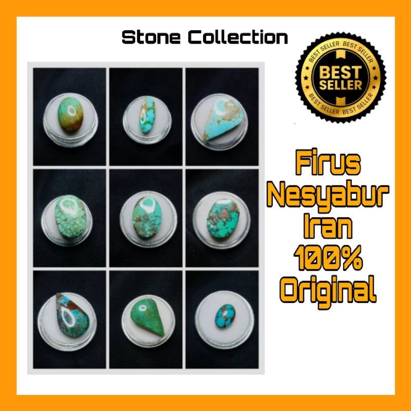 BATU FIRUS TURQUOISE NESYABUR IRAN 100% ASLI ( LIMITED EDITION ...