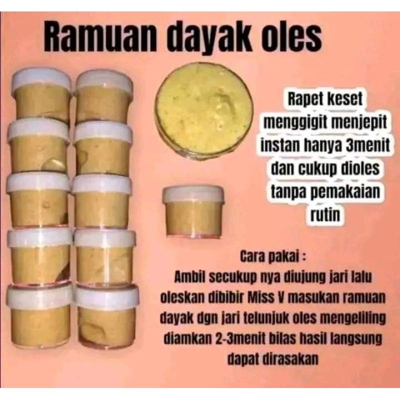 Cream Dayak original | Shopee Malaysia