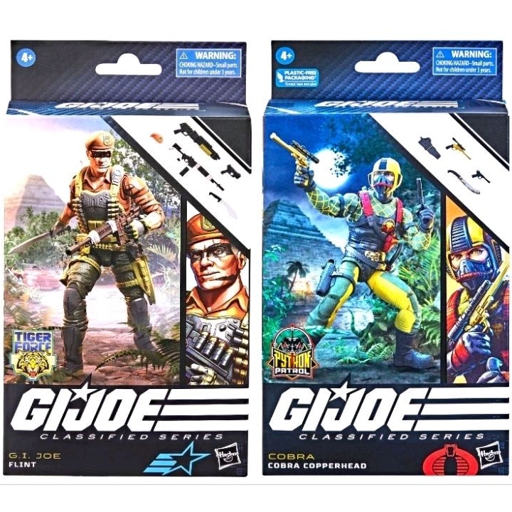 G.I.Joe Classified Series Python Patrol Cobra Copperhead Officer Flint ...