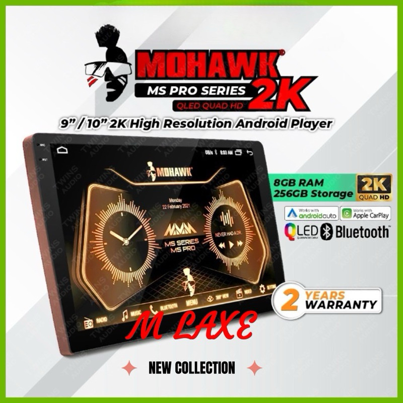 MOHAWK MS PRO Series 9" / 10" 8+256GB+360 4G 2K High Resolution Android ...