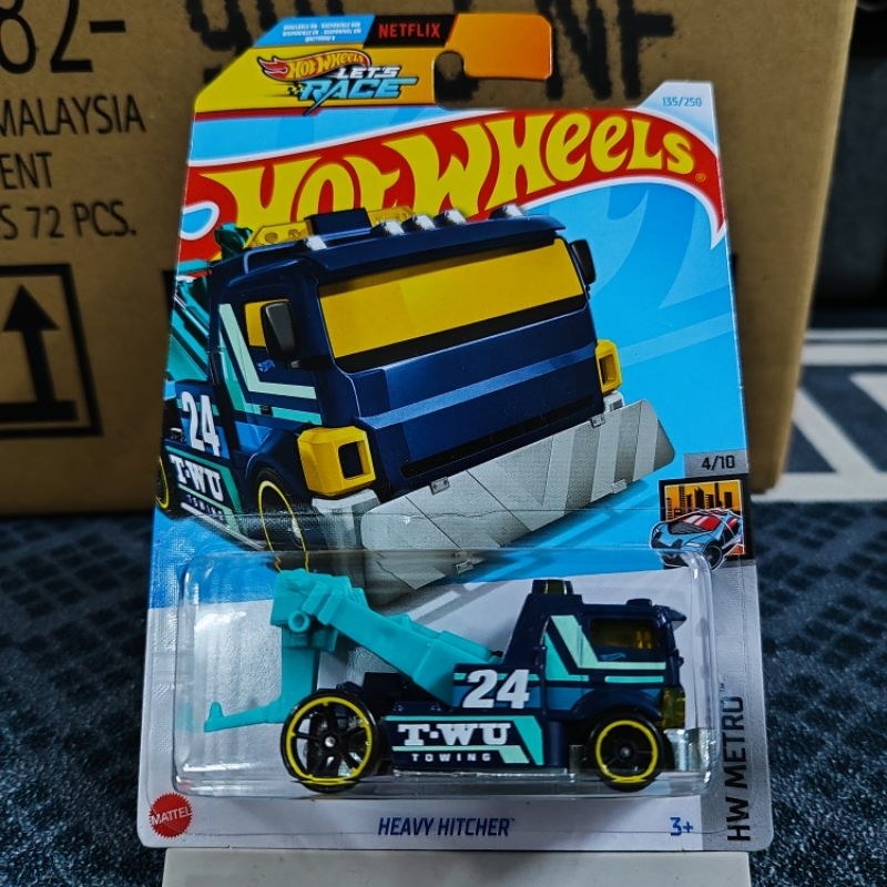 Hot Wheels Heavy Hitcher (Dark Blue) | Shopee Malaysia