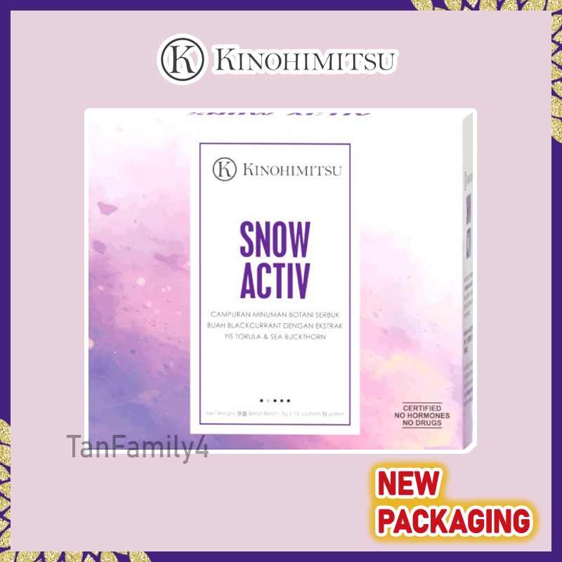 Kinohimitsu Snow Activ (15's x 5g) Whitening UV Protection Drink ...