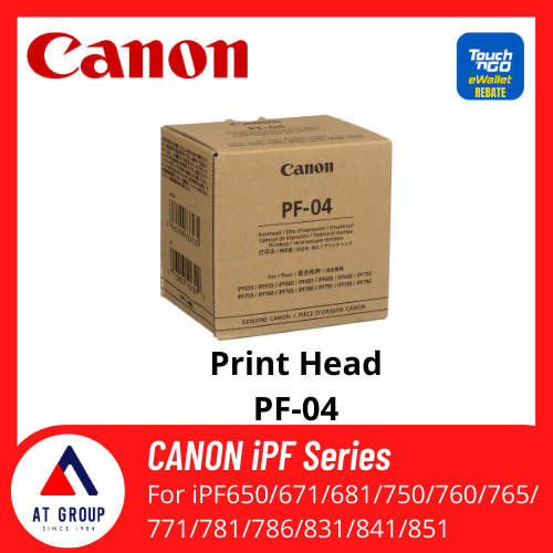 Canon Print Head PF-04 | iPF650/ iPF671/ iPF681/ iPF750/ iPF760/ iPF765 ...