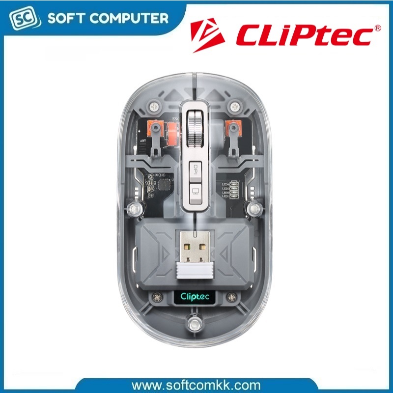 Cliptec RZS635-02 Bluetooth &Wireless Optical Mouse ( Dual-Mode ...