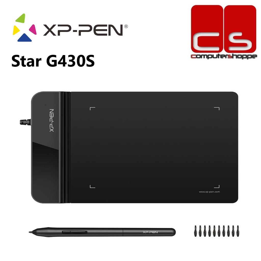 XP-Pen Star G430S Graphic Drawing Pad Tablet | Shopee Malaysia