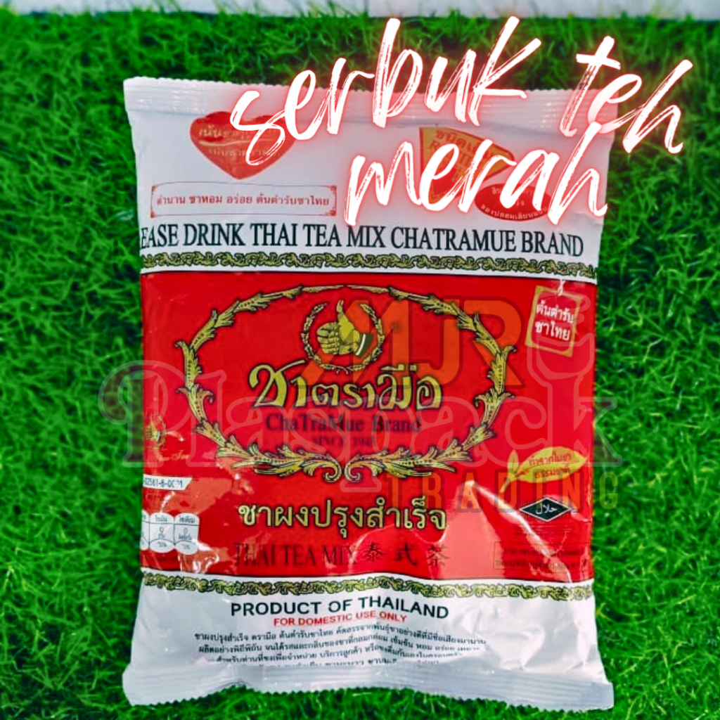 Serbuk Teh Merah Thailand/ Thai Tea Mix ChaTraMue Brand (Vanilla Powder ...