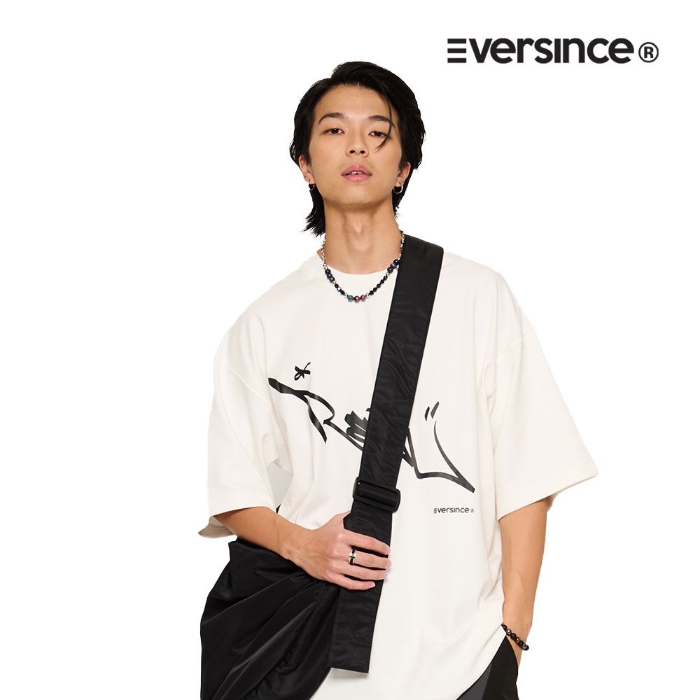 Eversince Depth Oversized T-Shirt White | Shopee Malaysia