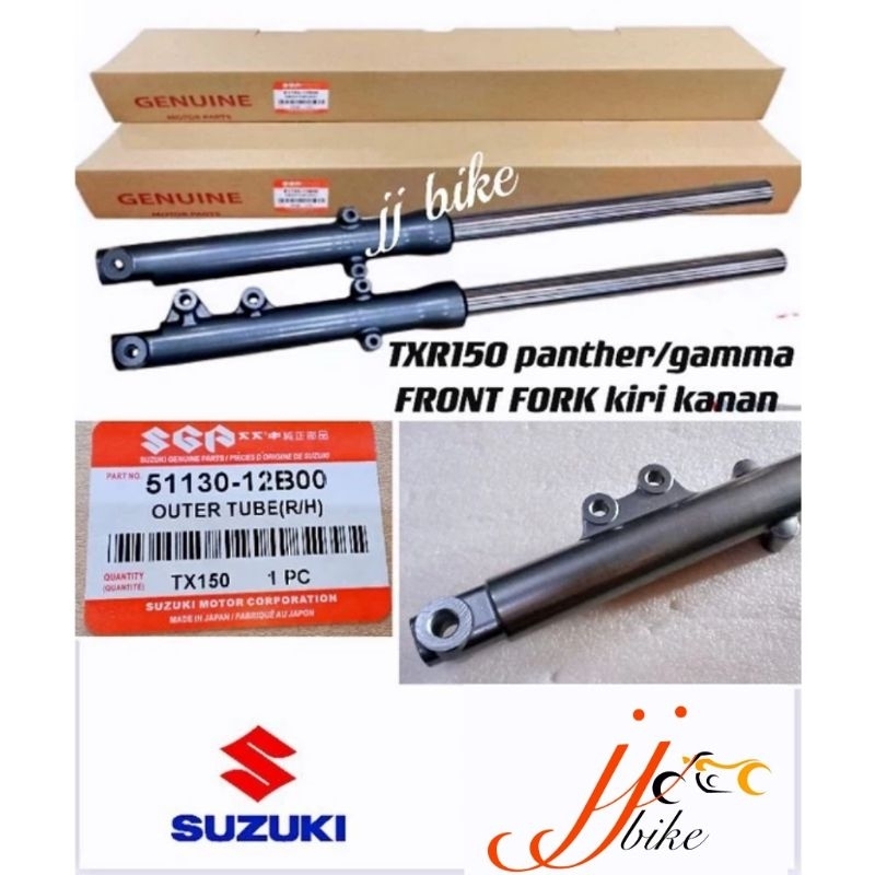 TXR panther gamma FRONT FORK COMPLETE SET SUZUKI fork depan kiri kanan ...