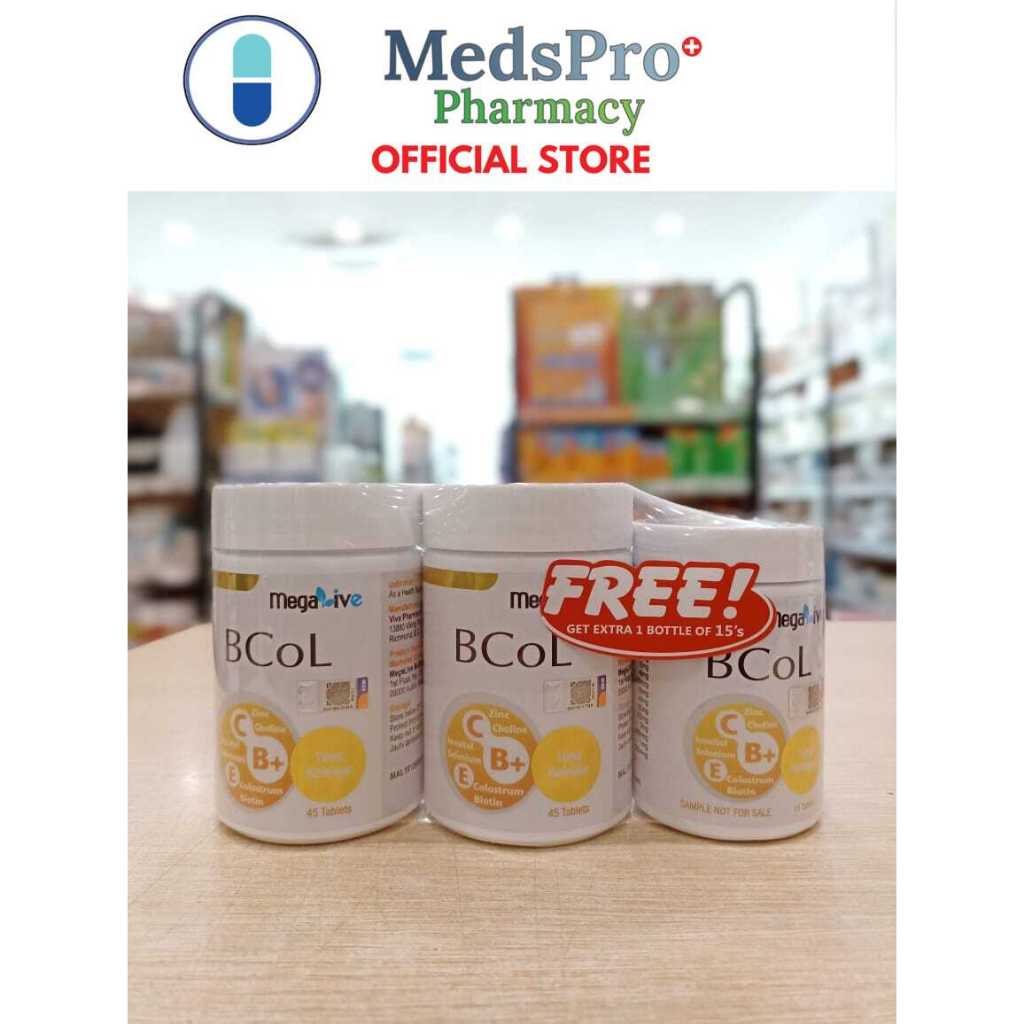 MEGALIVE BCOL 45'SX2 FREE 15'S | Shopee Malaysia