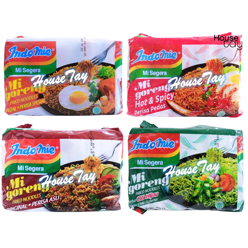 Indomie Mi Goreng Instant Noodles 5's (Asli / Special / Hot & Spicy ...