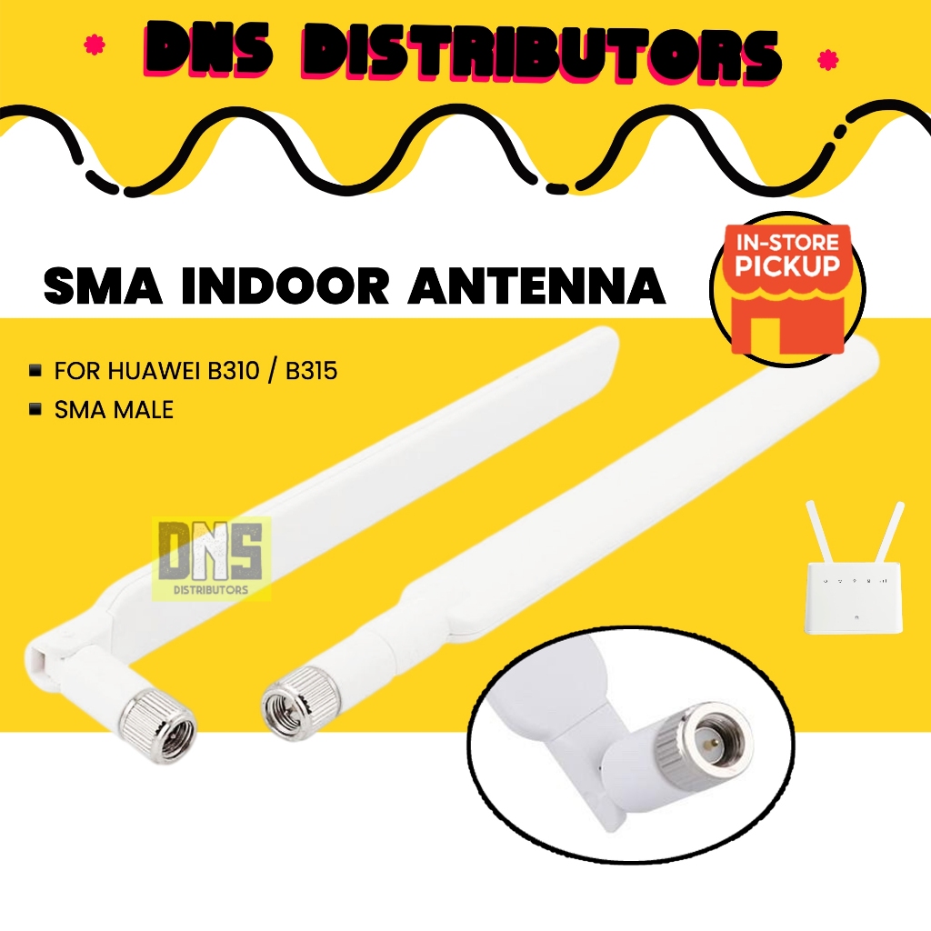 【READY STOK】Huawei 4G Modem 1 Pair Of LTE SMA Antenna for B310 B315 ...