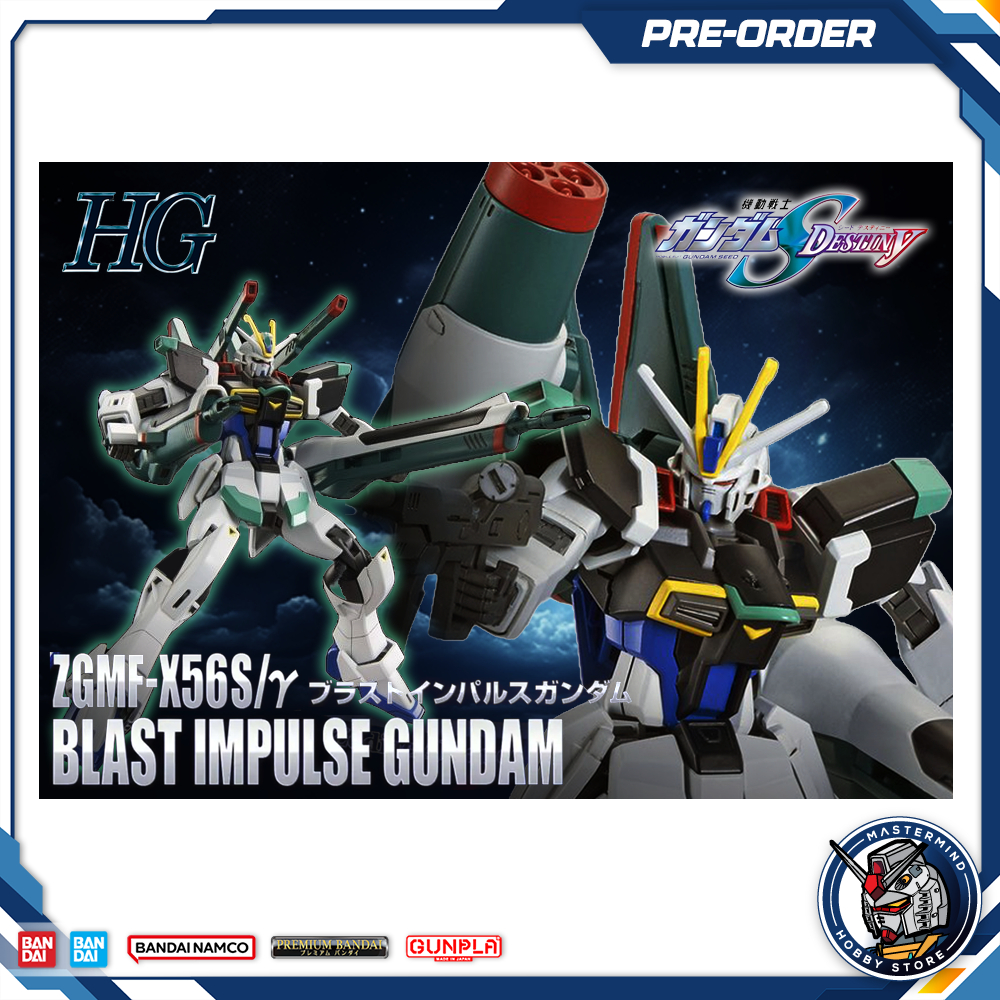 (Ready Stock) HGCE 1/144 Blast Impulse Gundam | Premium Bandai | Shopee ...