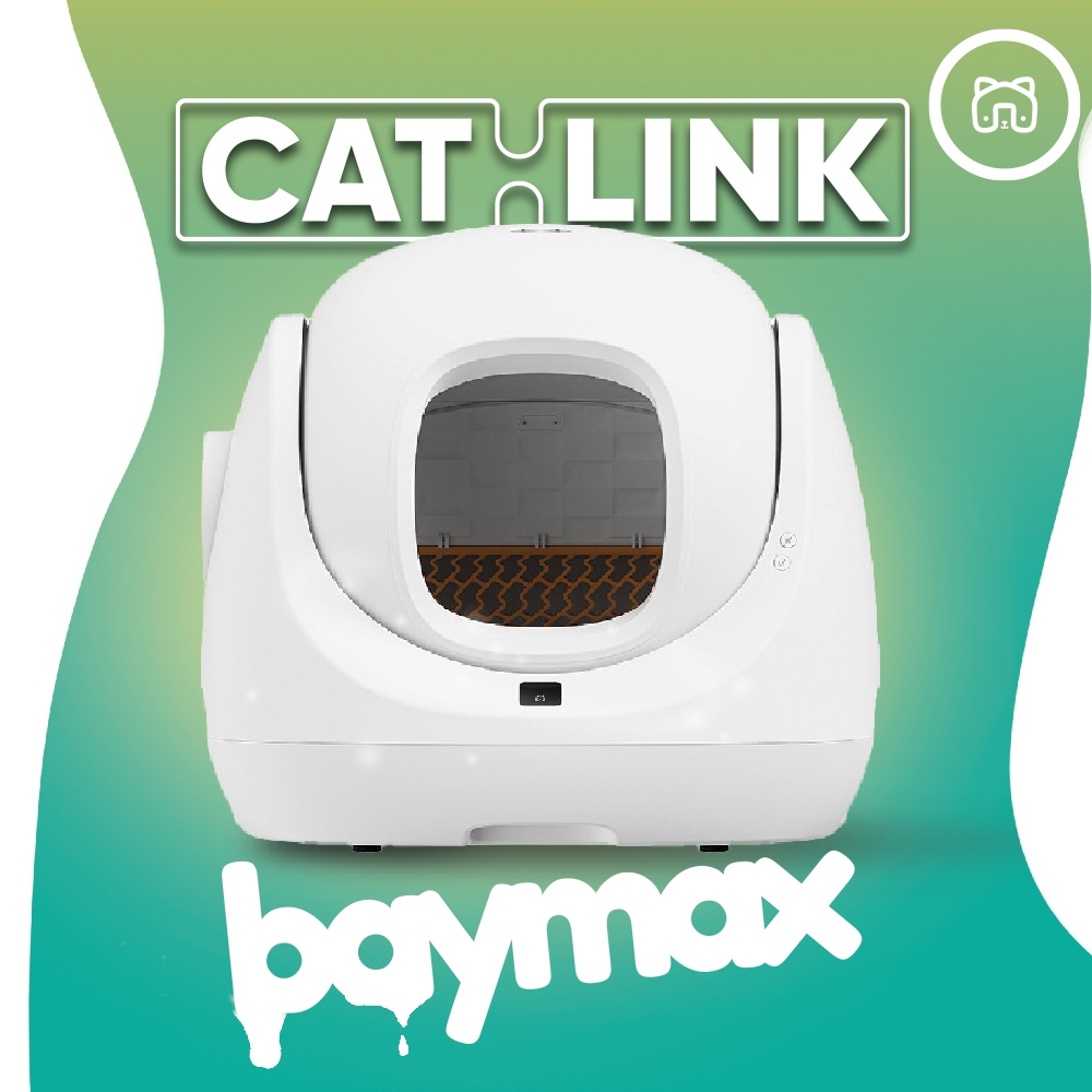 New CATLINK BAYMAX Automatic Cat Litter Box, Self Cleaning Pet Toilet ...