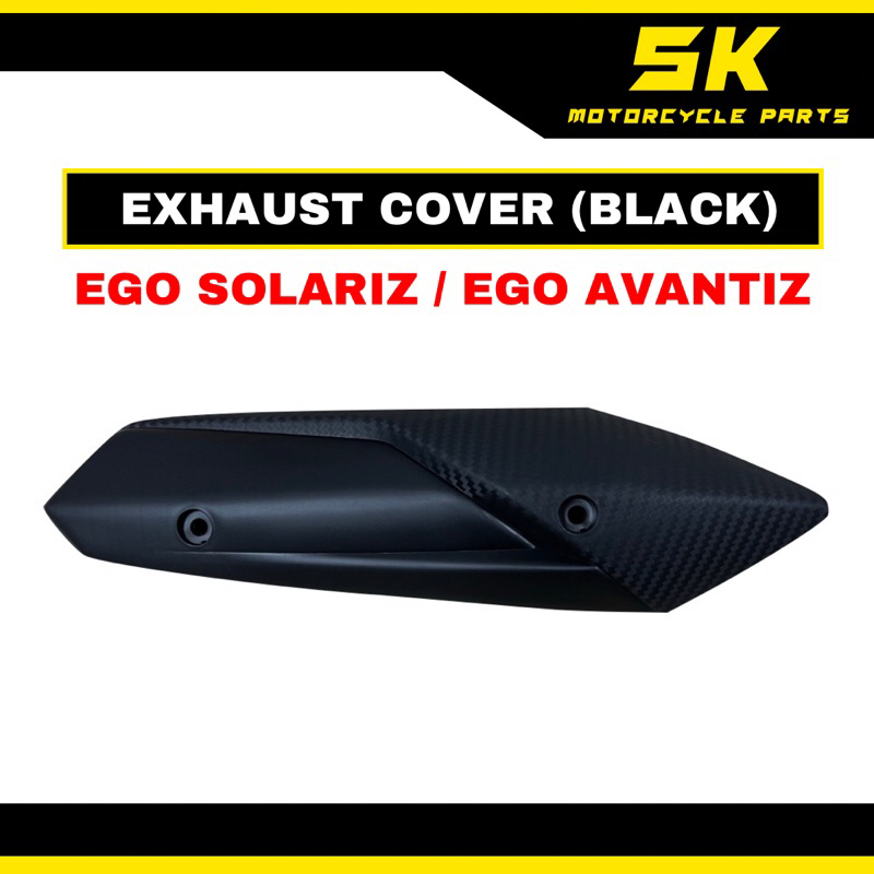 Exhaust Cover EGO SOLARIZ/EGO AVANTIZ/EGO LC(Black)(Ekzos Pipe Cover ...