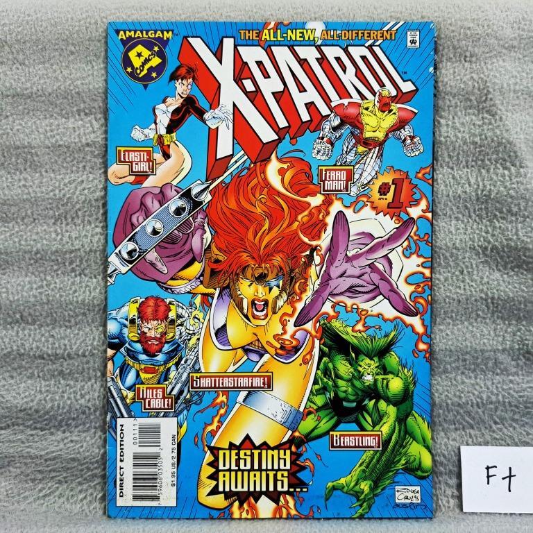 X-Patrol #1 (One-Shot) DC/Marvel Comics (X-Men) Karl and Barbara Kesel, Roger Cruz | Shopee Malaysia