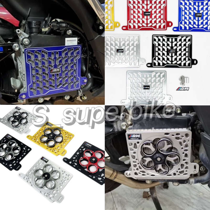 YAMAHA NVX155 NMAX155 V1 V2 RADIATOR COVER CNC ALLOY COOLANT COVER NET ...
