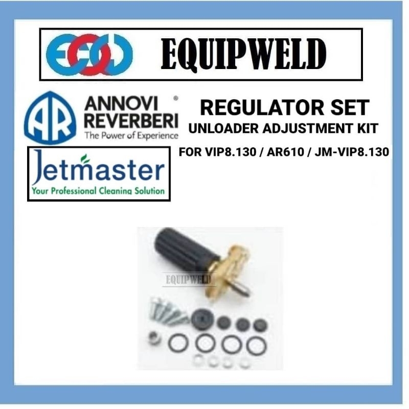 SPARE PART - ANNOVI REVERBERI / JETMASTER REGULATOR SET / UNLOADER ...