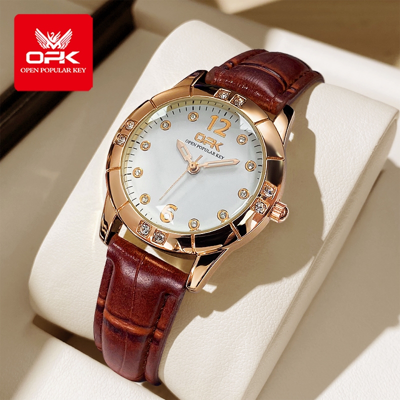 OPK Jam Tangan Perempuan Original 100% Wanita Watch Women Minimalist ...