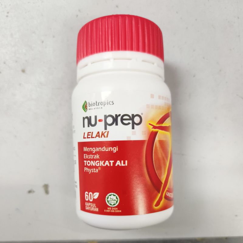 BIOTROPICS NU-PREP TWIN PACK 2x60'S/60's (EXP:9/26) NUPREP nuprep nu-prep 60's NU PREP LELAKI ...