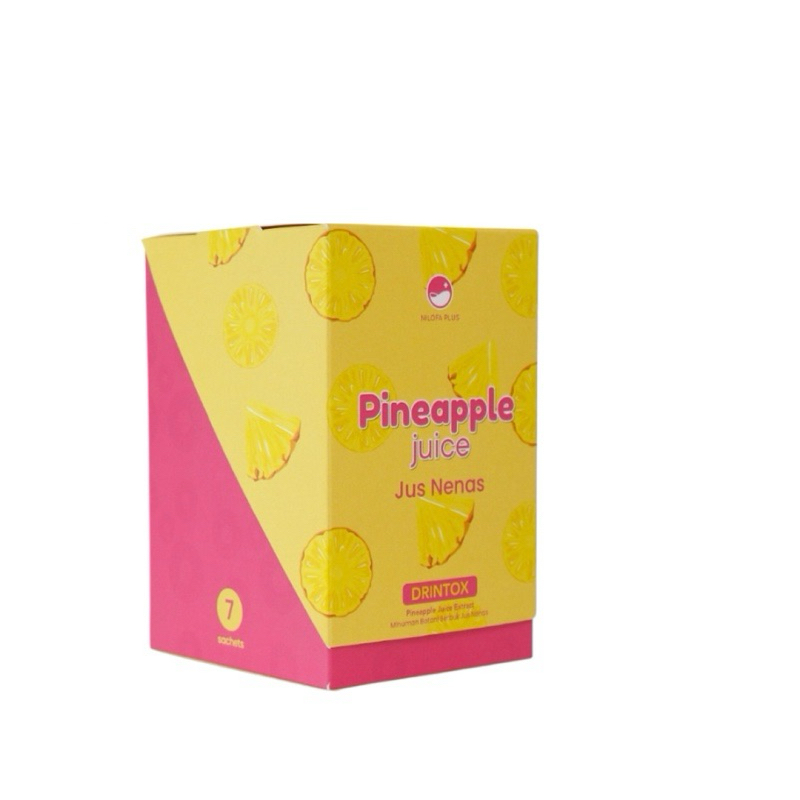 DRINTOX PINEAPPLE JUICE BY NILOFA (7 SACHET) | Shopee Malaysia