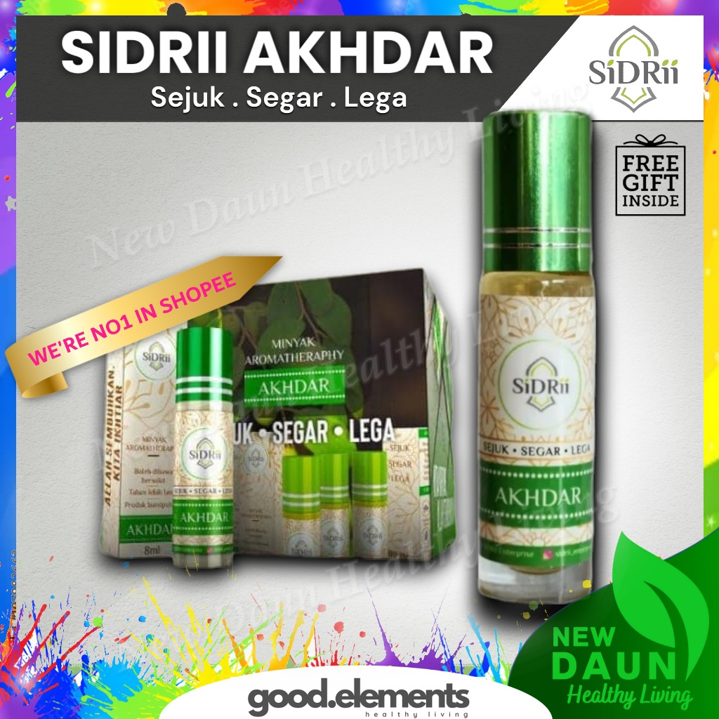 [Wholesale Jimat] SIDRII AKHDAR RUKYAH MINYAK ANGIN / SIDRI Urut ...