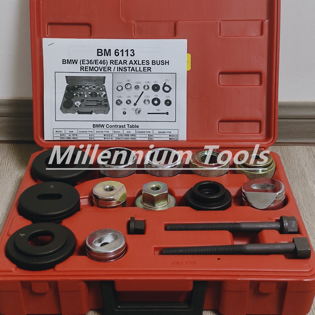 SB TOOLS BMW Bush Remover & Installer Kit (E36, E46) | Shopee Malaysia