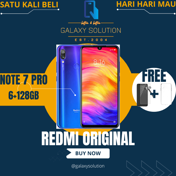 [Global] Redmi Note 7 Pro 6GB+128GB / Note 8 Pro 8GB+128GB Full Set ...