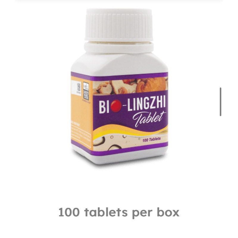Ready Stock Bio Lingzhi 100 tablets 100% original | Shopee Malaysia